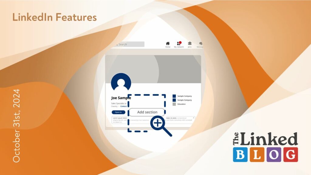 13 Sections You Can Activate to Improve Your LinkedIn Profile – The ...